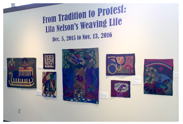 Lila Nelson's exhibit at Vesterheim • Kindred Threads
